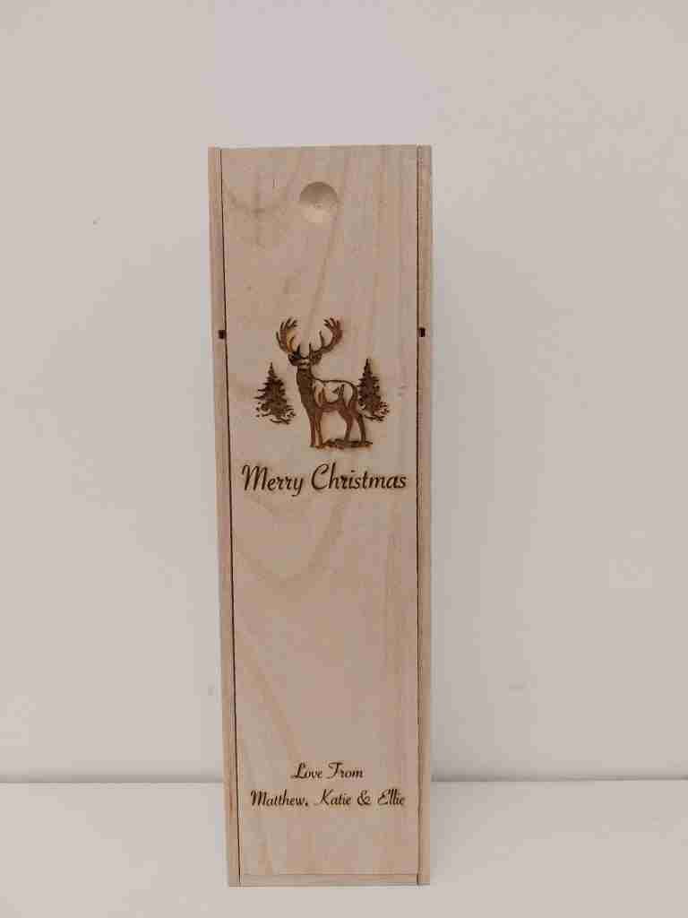 Christmas Wine Box - Media & MGMT Print