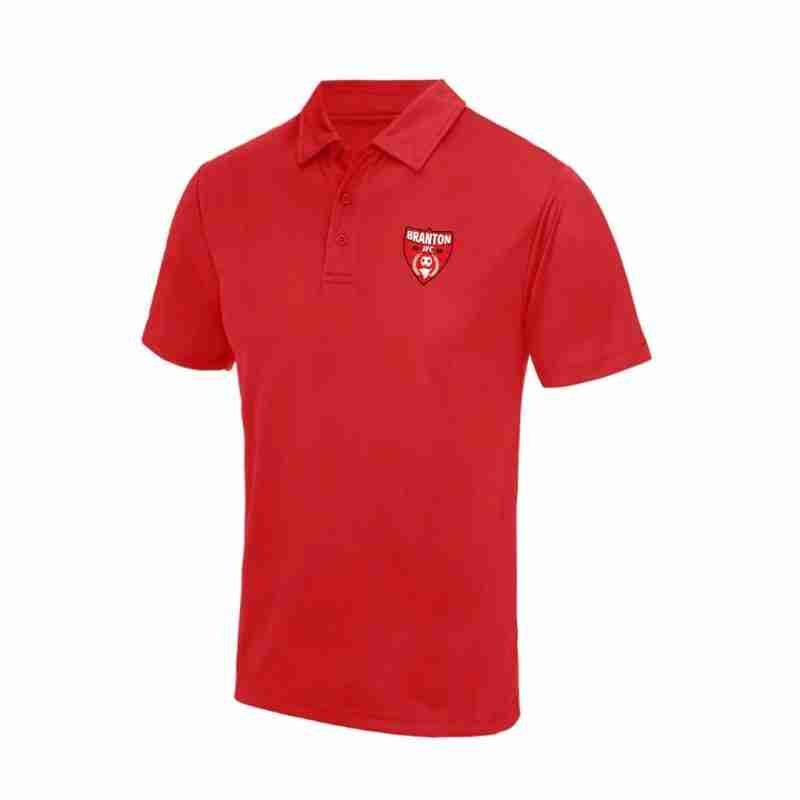 Branton JFC – Adults Polo Shirt - Media & MGMT Print
